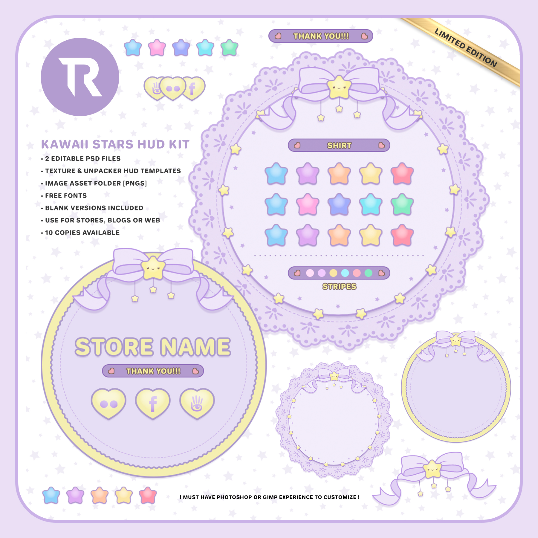kawaii-stars-hud-kit | [TR] Toxxic Rhiannyr