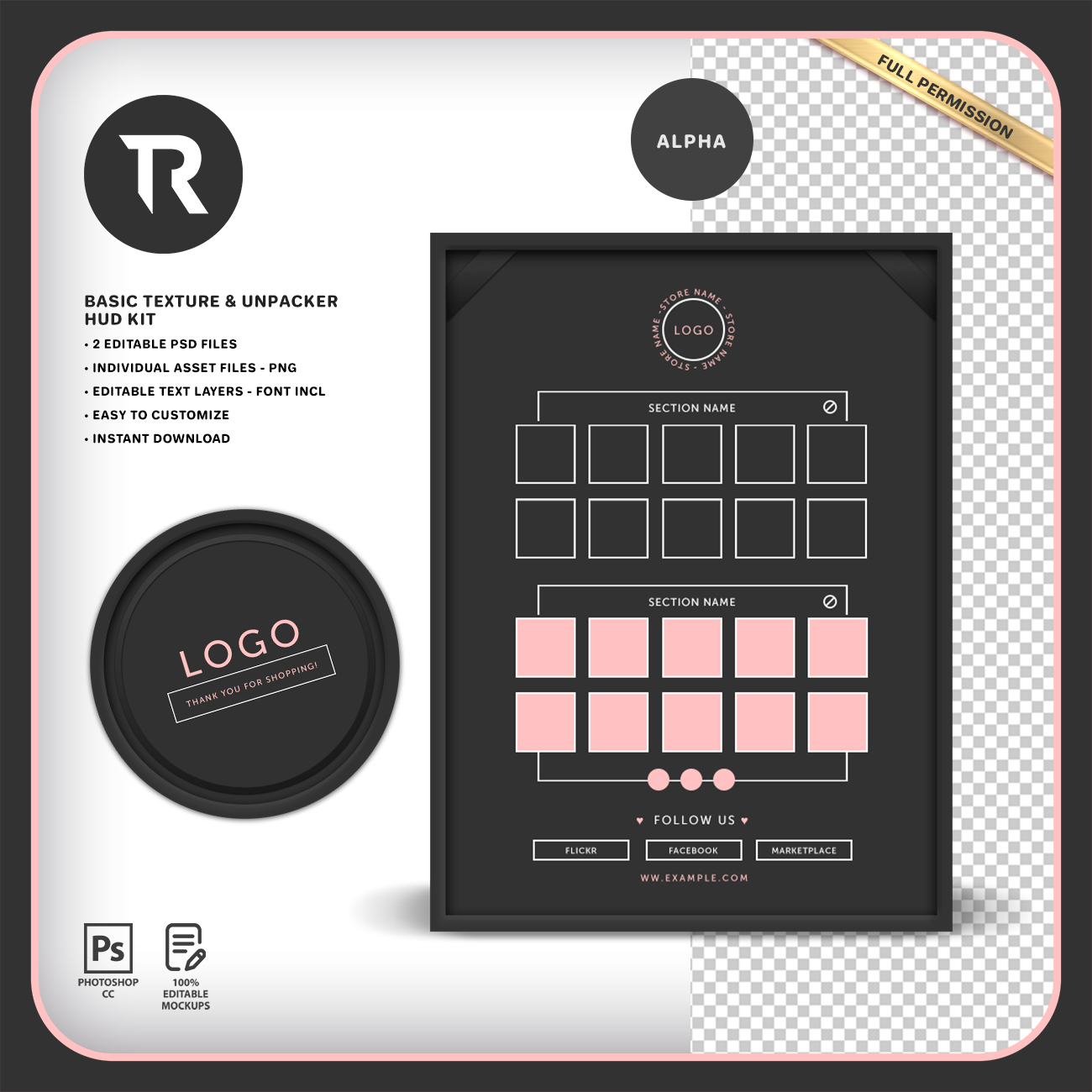 basic-texture-hud-kit-ad | [TR] Toxxic Rhiannyr