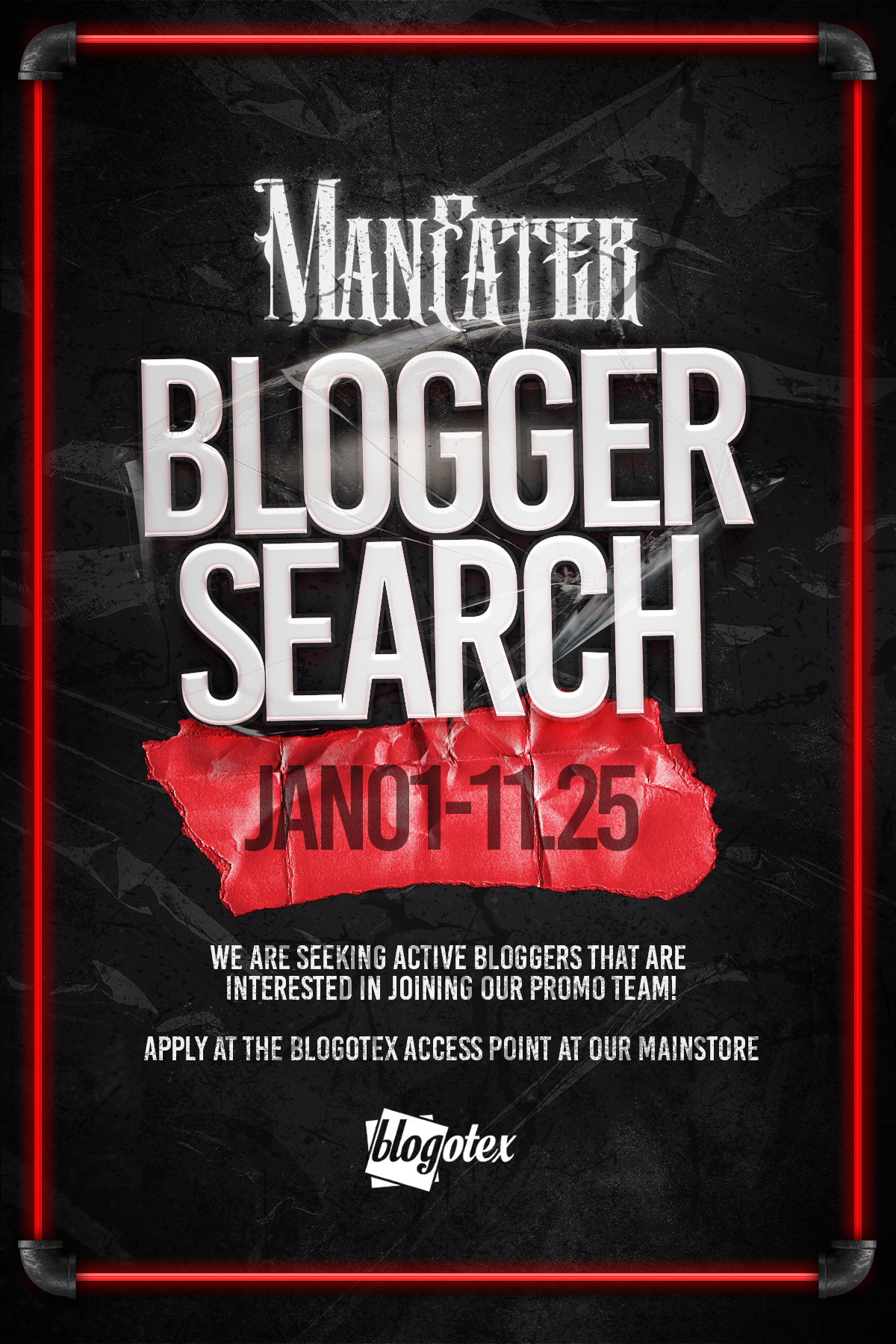 maneater-blogger-poster-design | [TR] Toxxic Rhiannyr